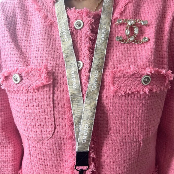 CHANEL | Accessories | Chanel Ribbon Lanyard | Poshmark